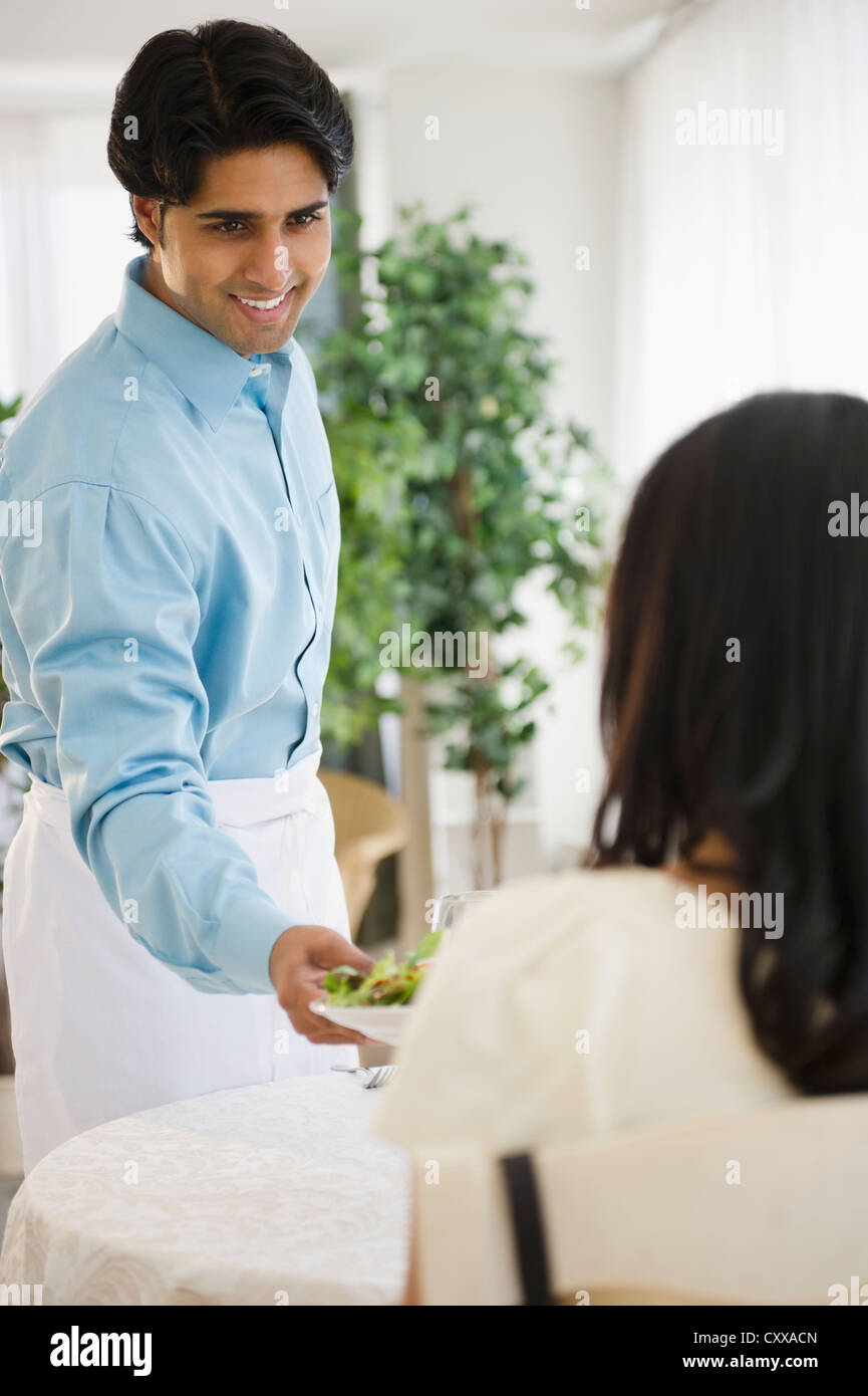 Indian restaurant waiter hi-res stock photography and images - Alamy