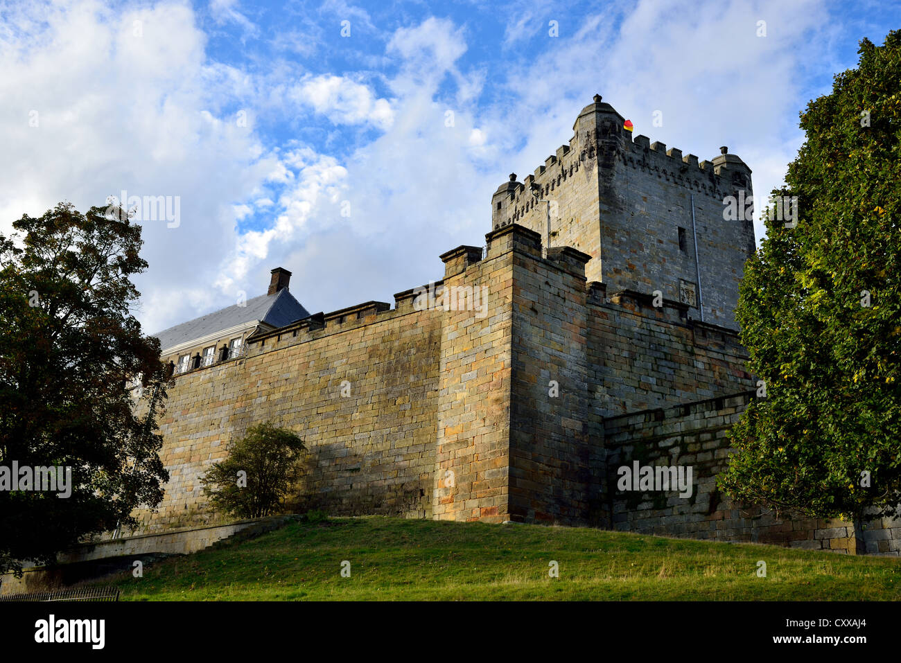 The historical Burg Bentheim. Bad Bentheim, Germany Stock Photo - Alamy