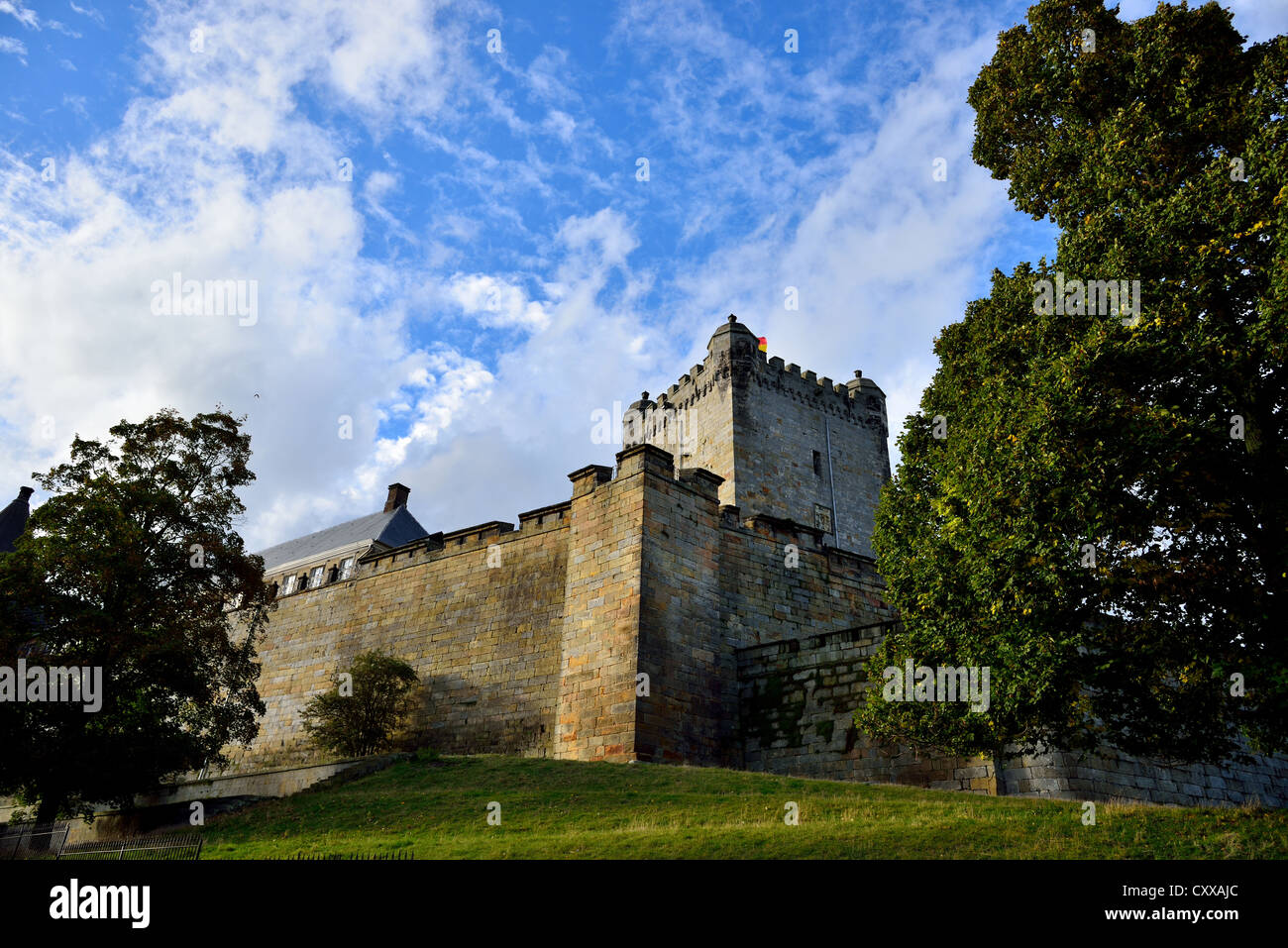 The medieval Bentheim Castle. Bad Bentheim, Germany Stock Photo - Alamy