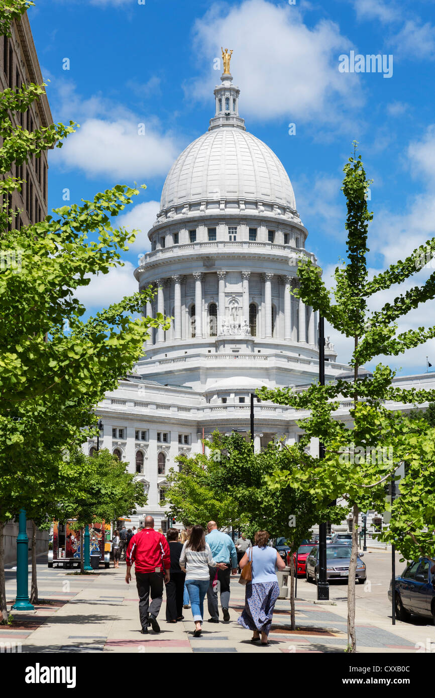 Downtown madison wisconsin hi-res stock photography and images - Alamy