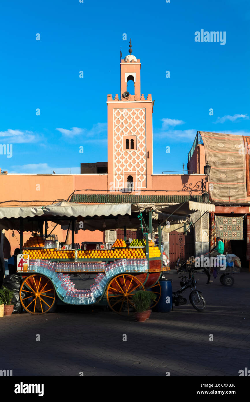 Jamaa el Fna main Square Marrakesh Morocco Stock Photo - Alamy