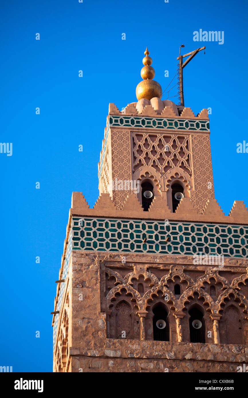 Koutoubia mosque mountains hi-res stock photography and images - Alamy