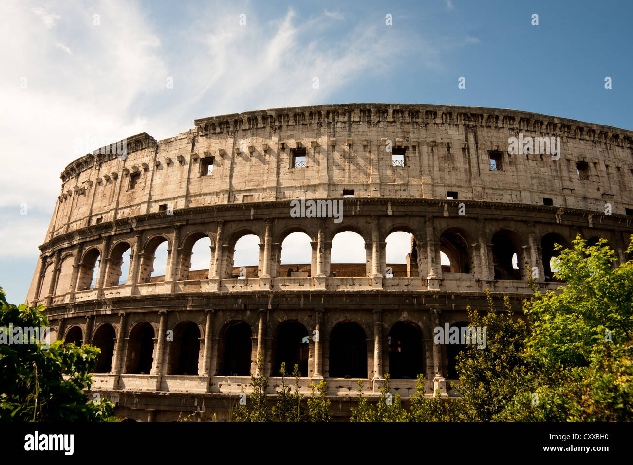 Colosseum, ancient Roman building Stock Photo - Alamy
