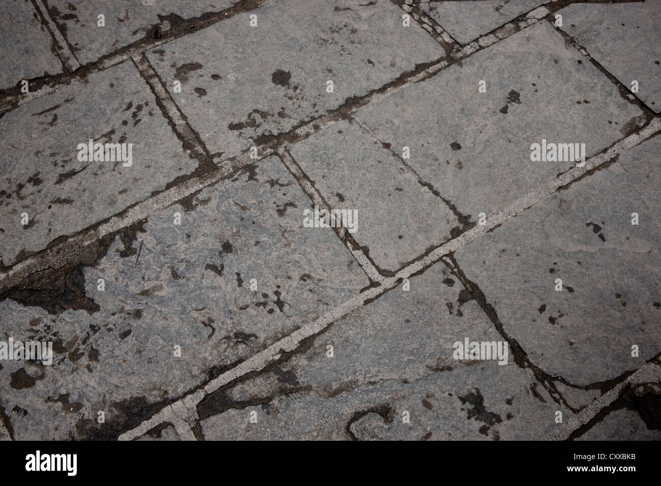 Patterns of stone pathway Stock Photo - Alamy