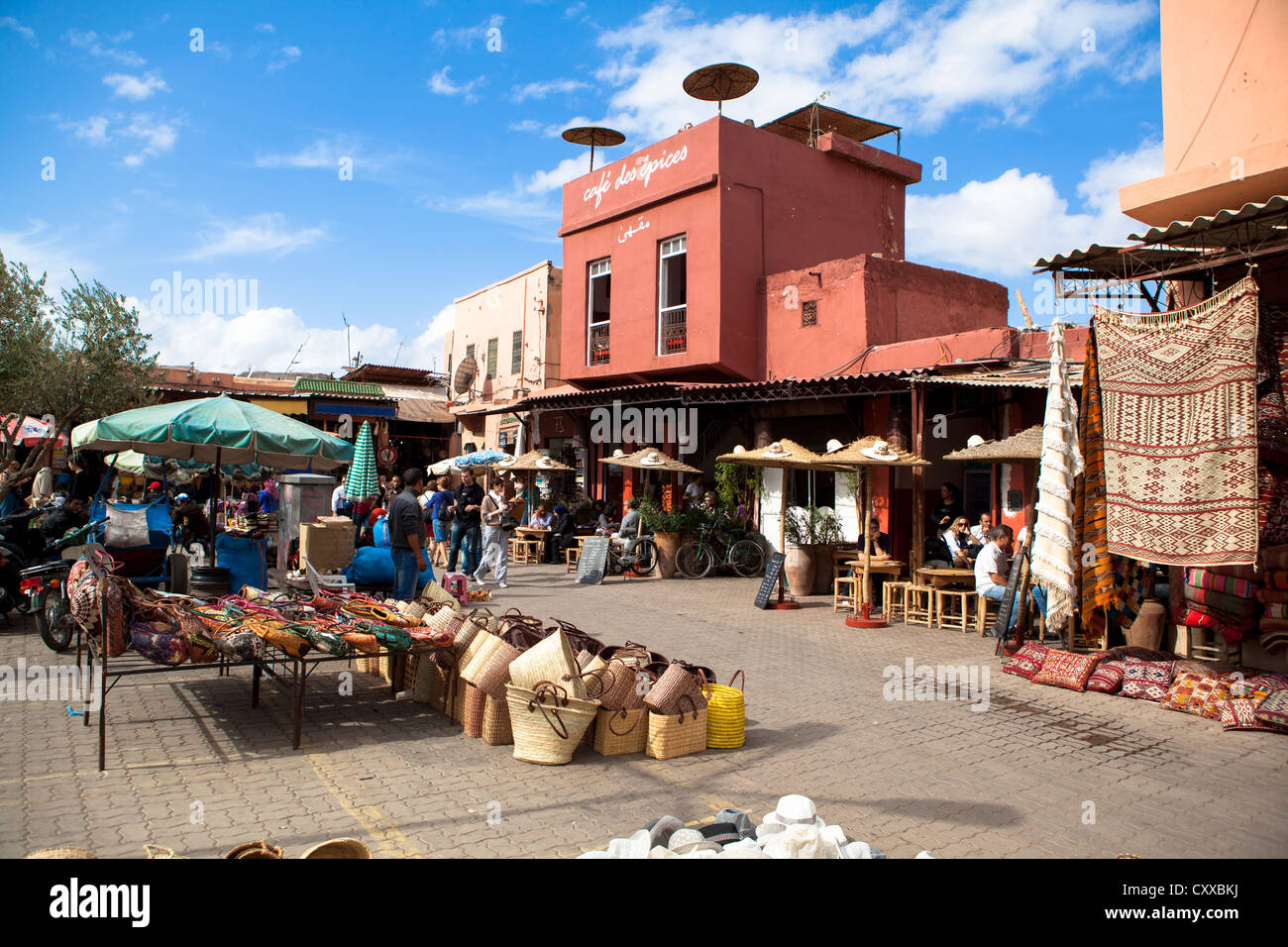 Cafe des epices morocco hi-res stock photography and images - Alamy