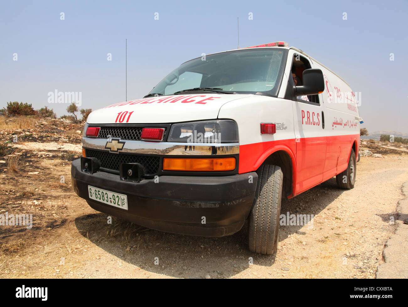 Driving ambulance, muslim hi-res stock photography and images - Alamy