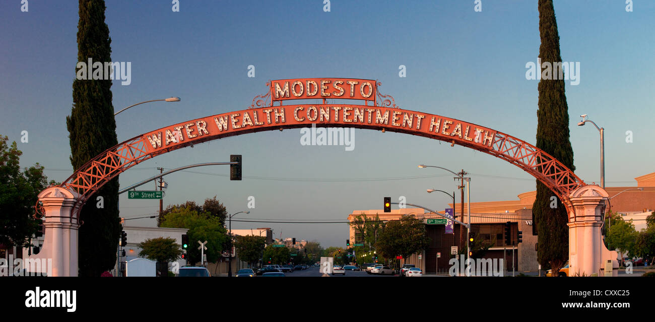 Modesto arch california hi-res stock photography and images - Alamy Modesto arch california hi-res stock photography and images - Alamy
