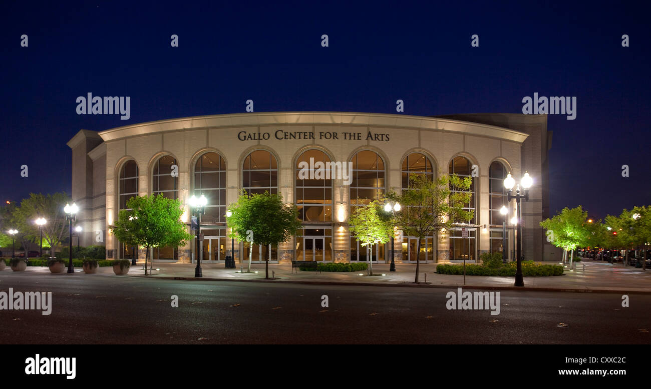 The Gallo Center for the Arts, Modesto, California Stock Photo - Alamy