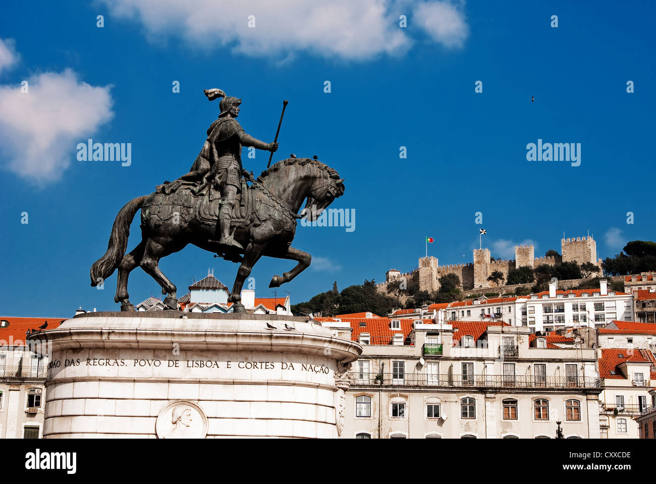 Landmark of Lisboa, Portugal Stock Photo - Alamy