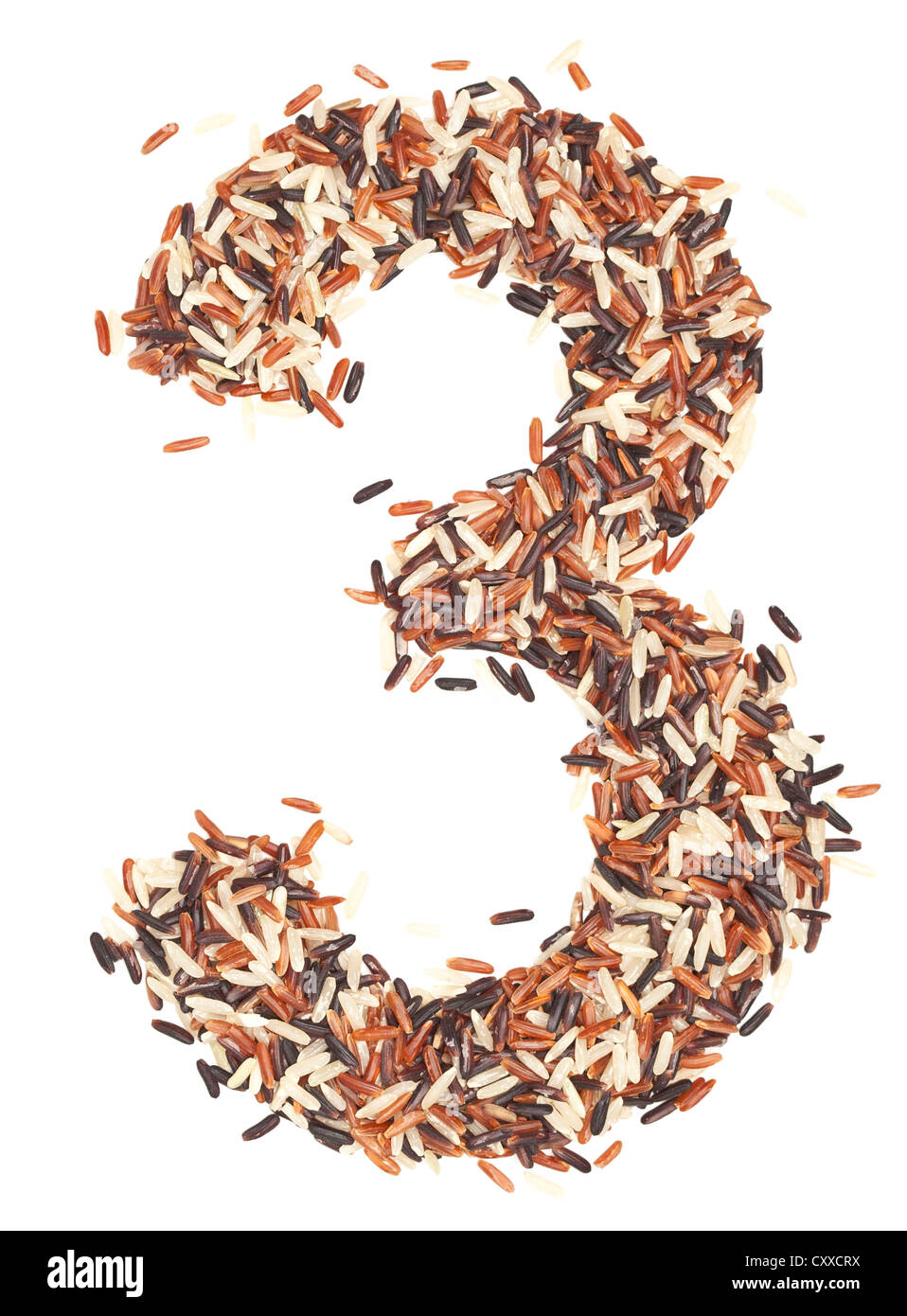 Number 3 food hi-res stock photography and images - Alamy