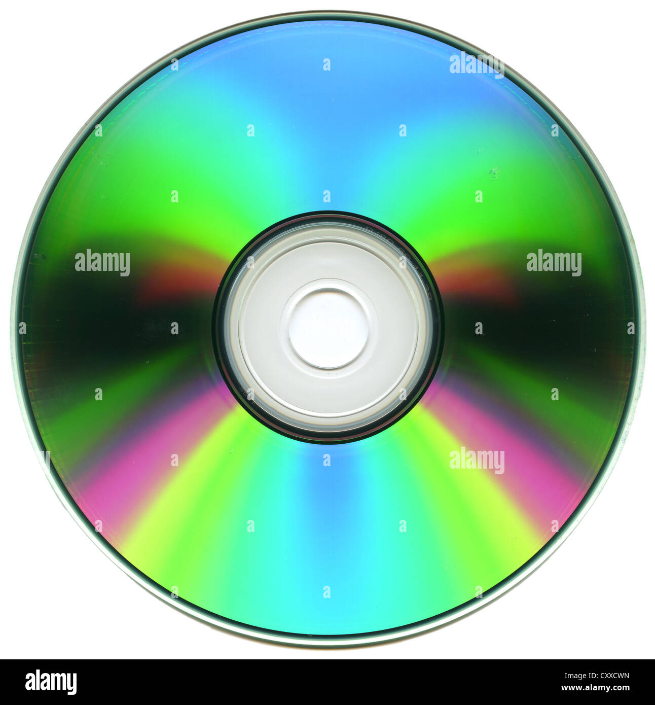 CD disk on white Stock Photo - Alamy