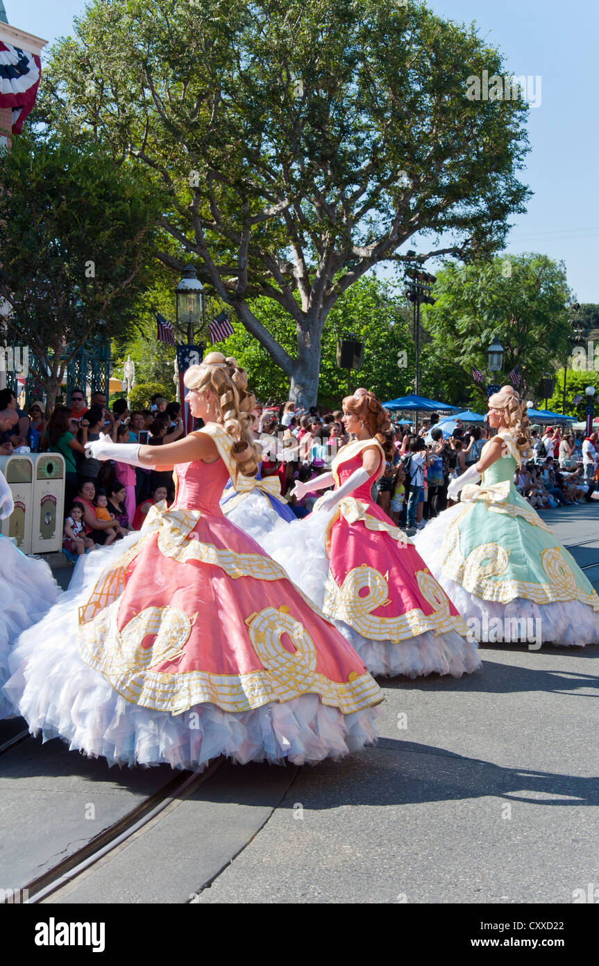 Show at Disneyland Amusement Park, Anaheim, California USA Stock Photo ...