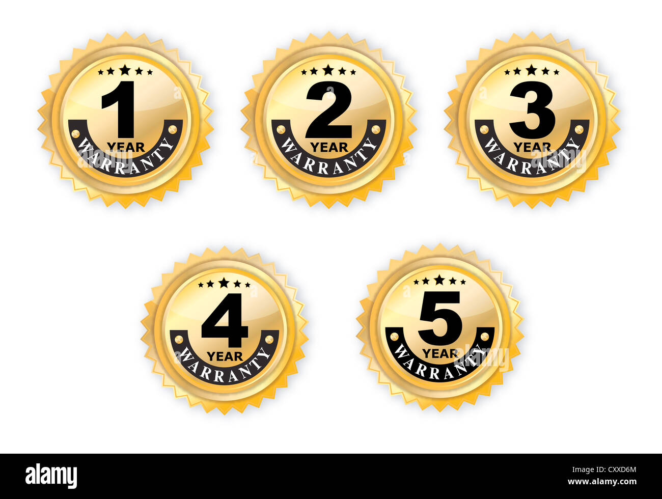 Time guarantee Cut Out Stock Images & Pictures - Alamy