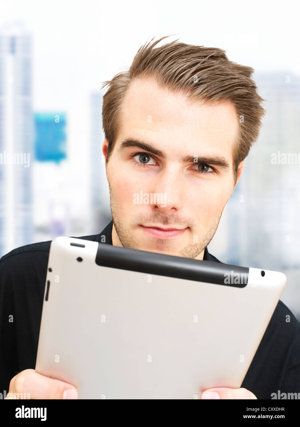 Younger person old ipad hi-res stock photography and images - Alamy