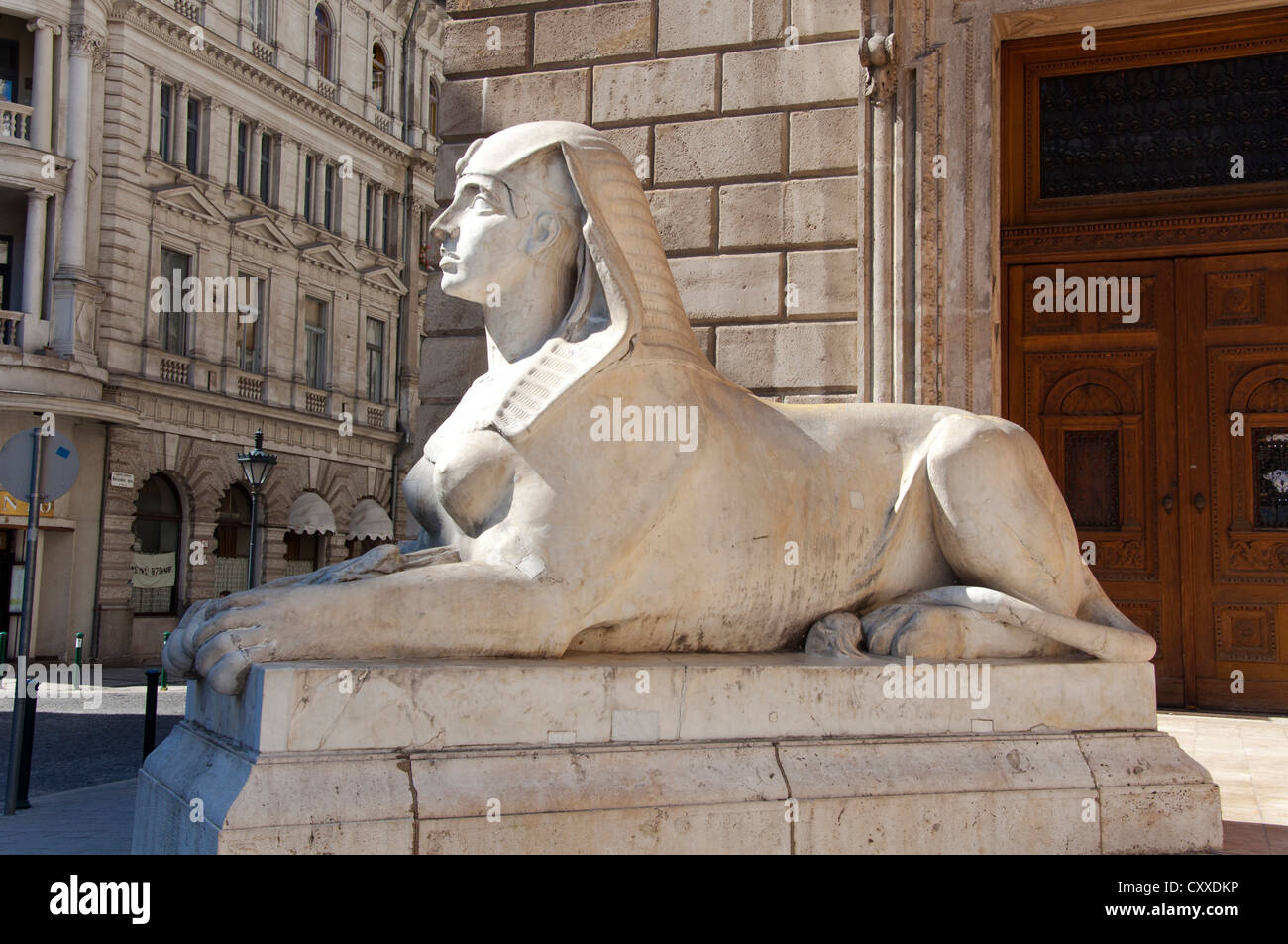 Sphinx statue budapest opera house hi-res stock photography and images ...