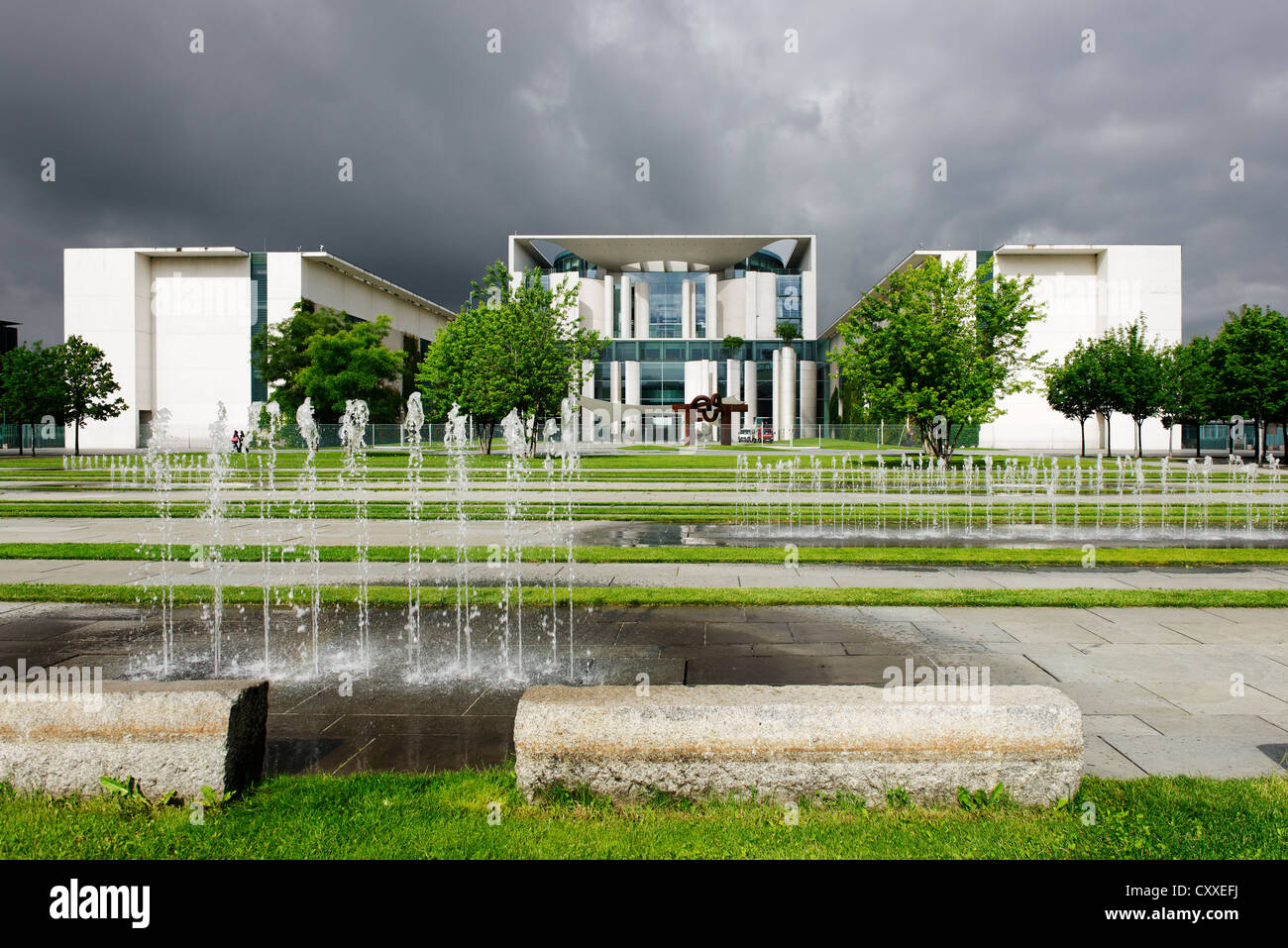 Bundeskanzleramt, German Chancellery building, Berlin Stock Photo - Alamy