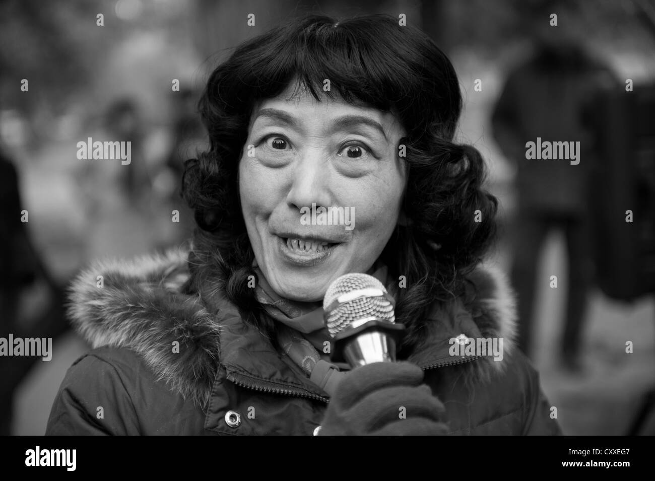 China women beijing Black and White Stock Photos & Images - Alamy