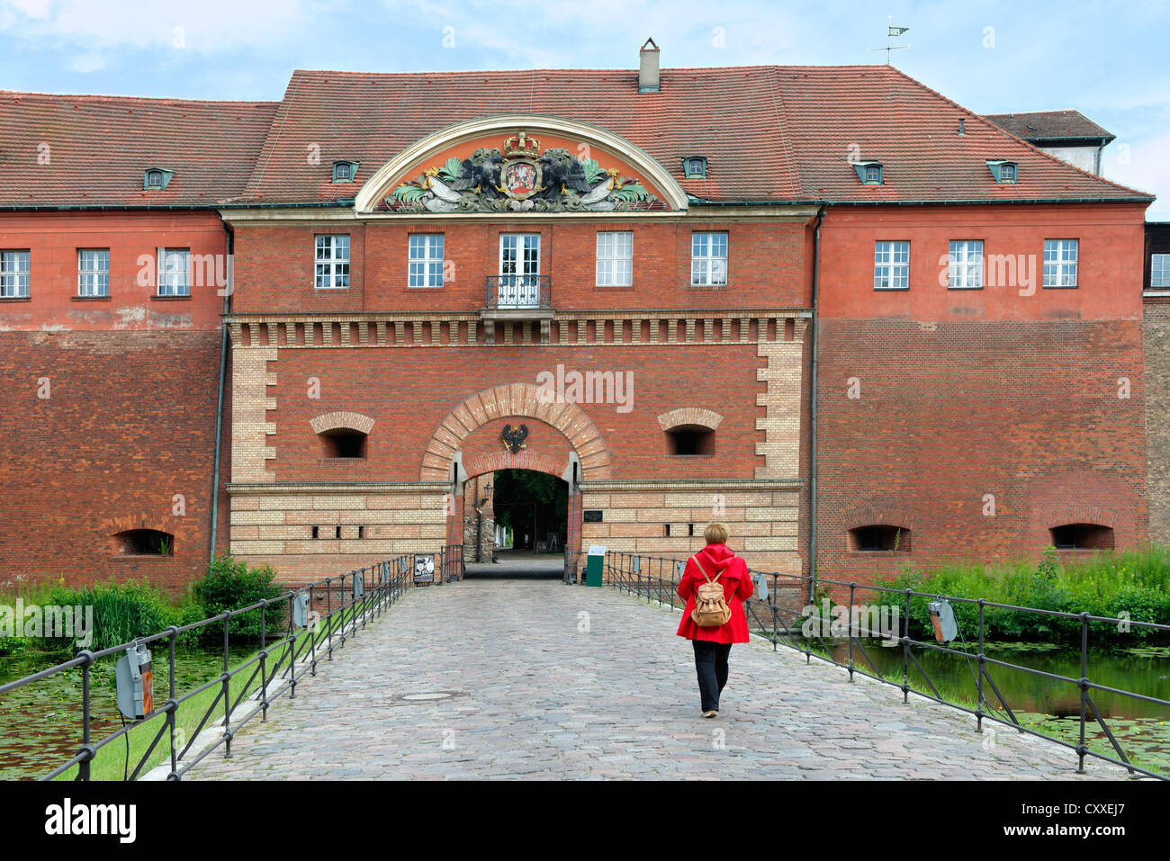 Main gate, Spandau Citadel, Berlin Stock Photo - Alamy