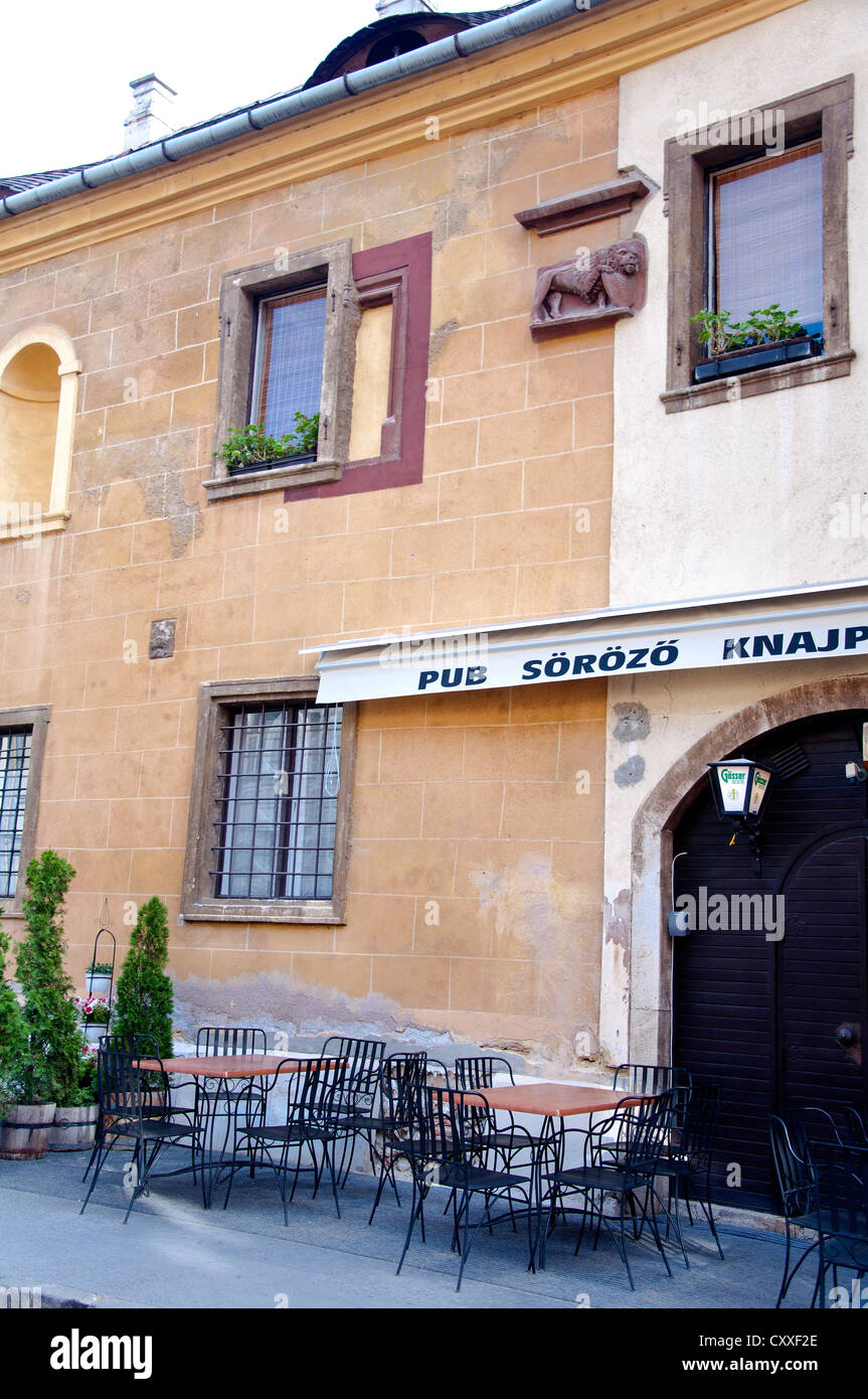 Cafe, Buda’s Castle District's, Budapest, Hungary Stock Photo - Alamy