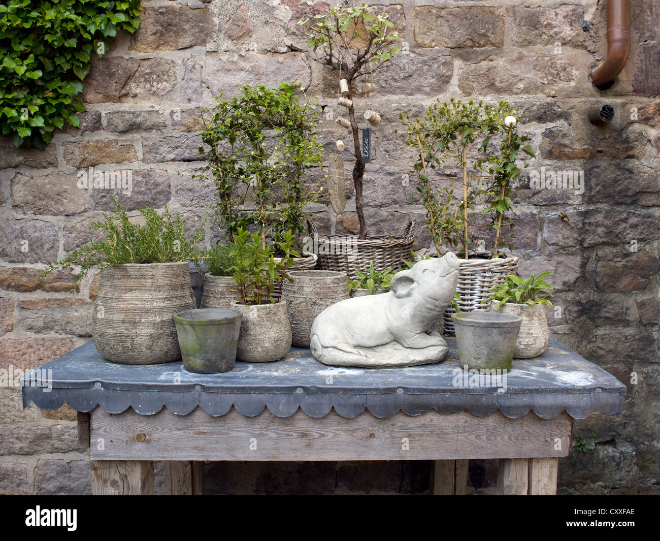 Ceramic Pots Still Life High Resolution Stock Photography and Images ...