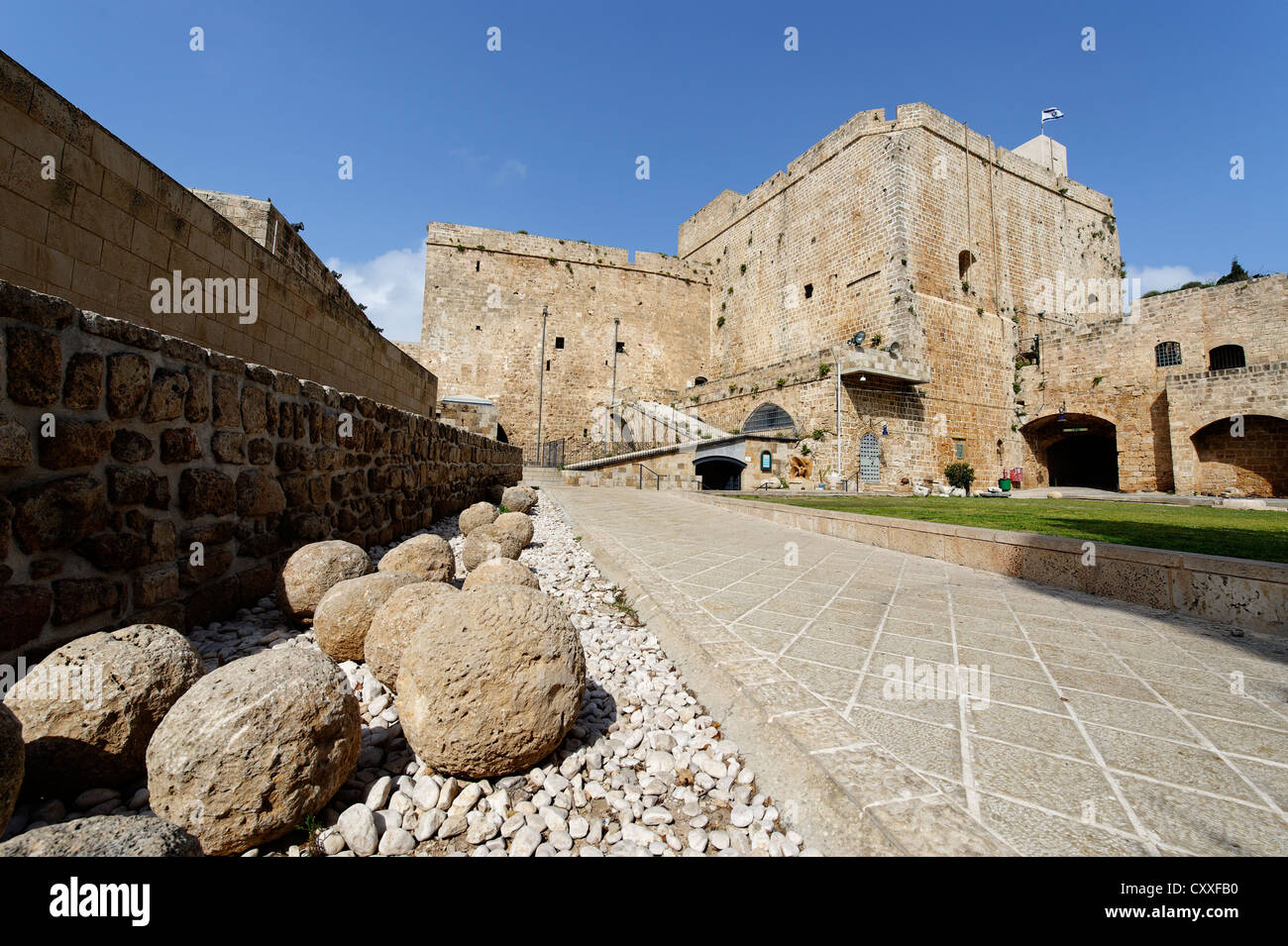 Crusader castle akko hi-res stock photography and images - Alamy