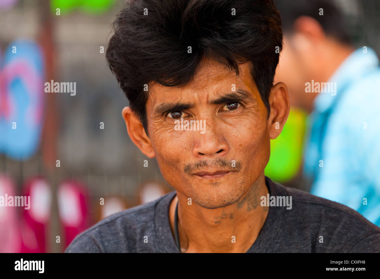 Thai Man in Bangkok, Thailand Stock Photo - Alamy