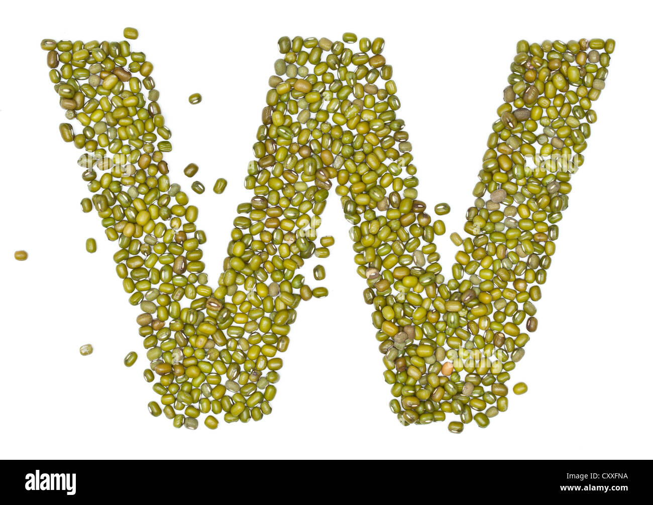 Alphabet plants design hi-res stock photography and images - Alamy