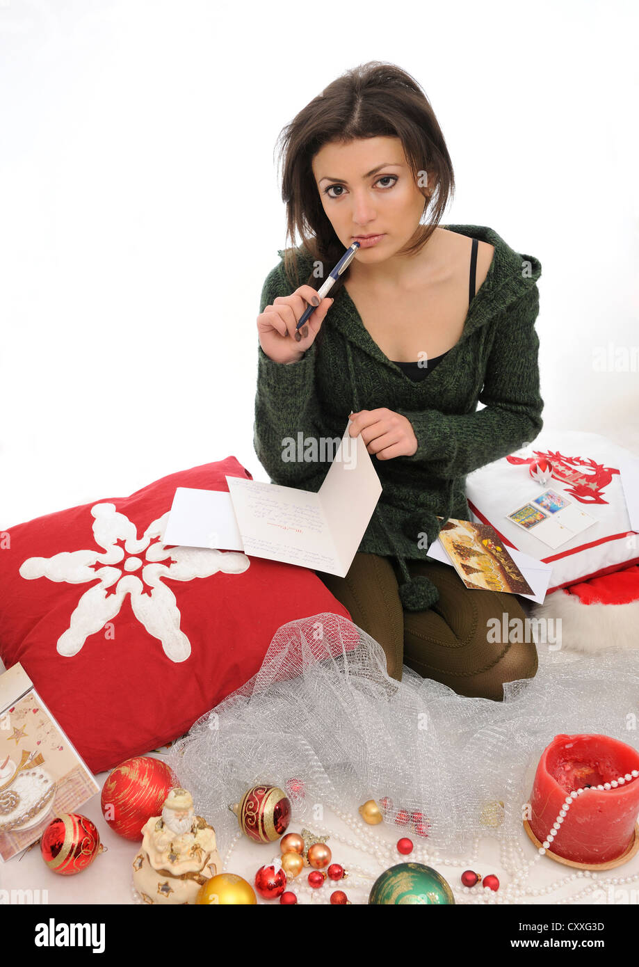 Feminine cards hi-res stock photography and images - Alamy