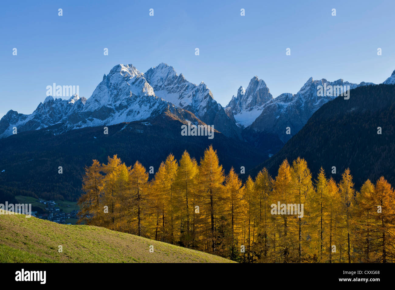 Croda Rossa di Sesto, Cima Undici, Croda dei Toni, and Cima Uno, from ...