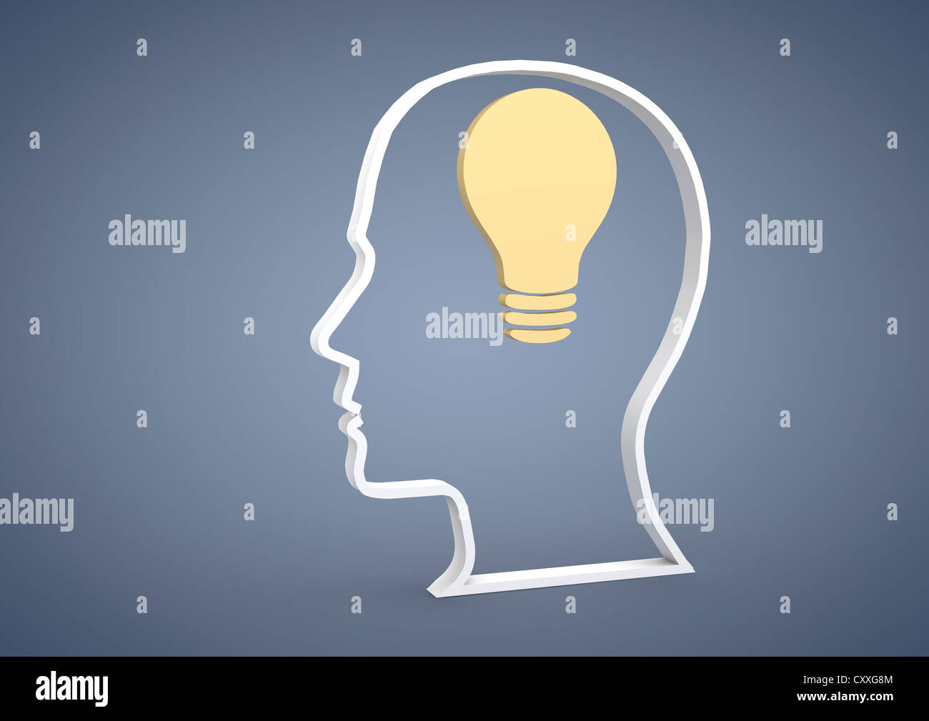 Symbol for ideas hi-res stock photography and images - Alamy