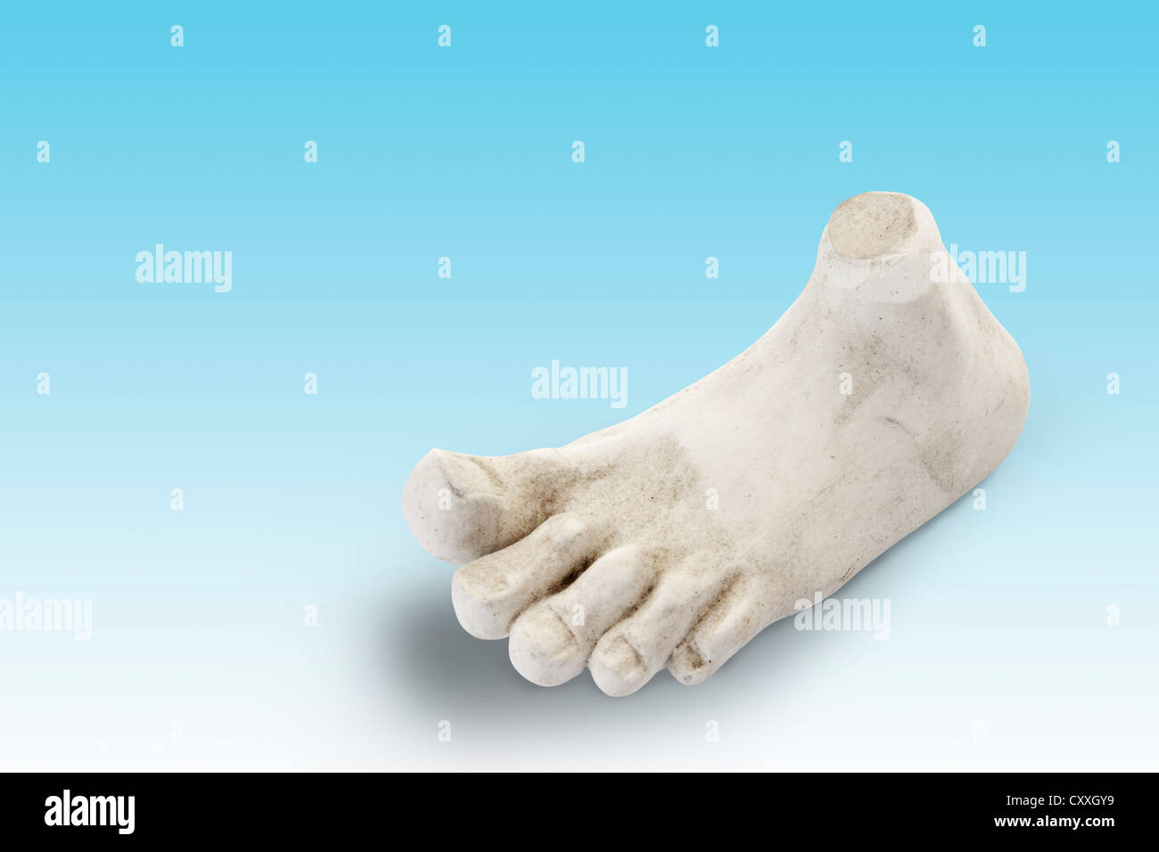 Funny figure, foot Stock Photo - Alamy