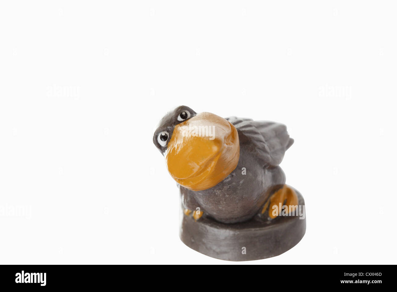 Cartoon character, bird with large beak Stock Photo - Alamy