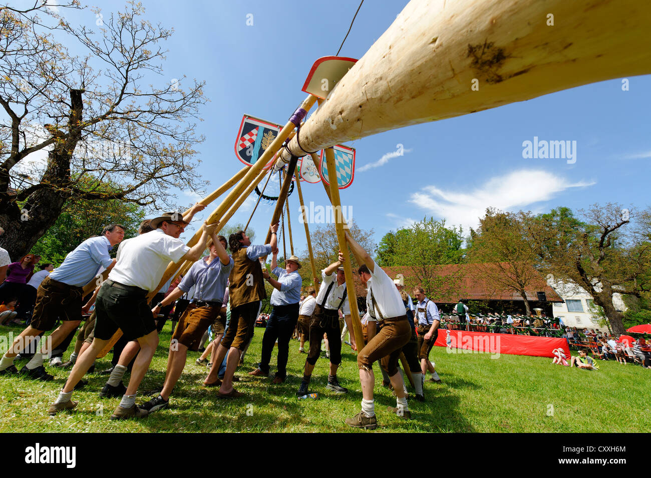 May Day Celebration Pole High Resolution Stock Photography and Images ...