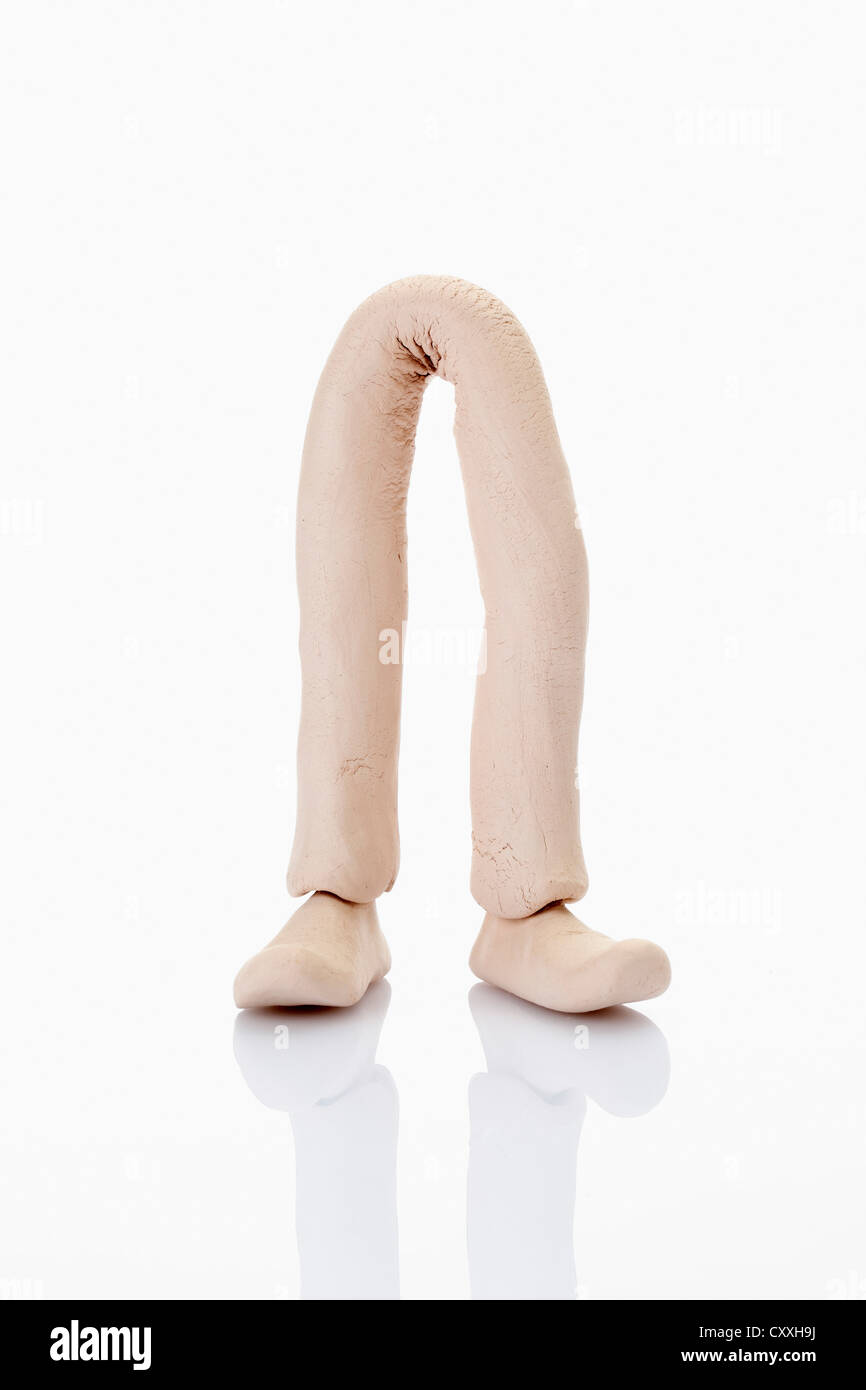 Cartoon Leg Cut Out Stock Images & Pictures - Alamy