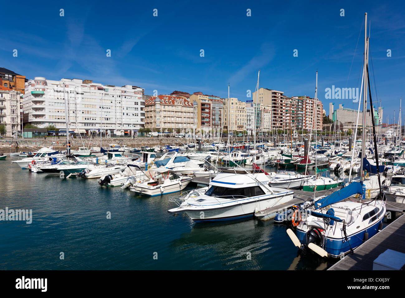 Port of Santander, Cantabria, Spain Stock Photo - Alamy