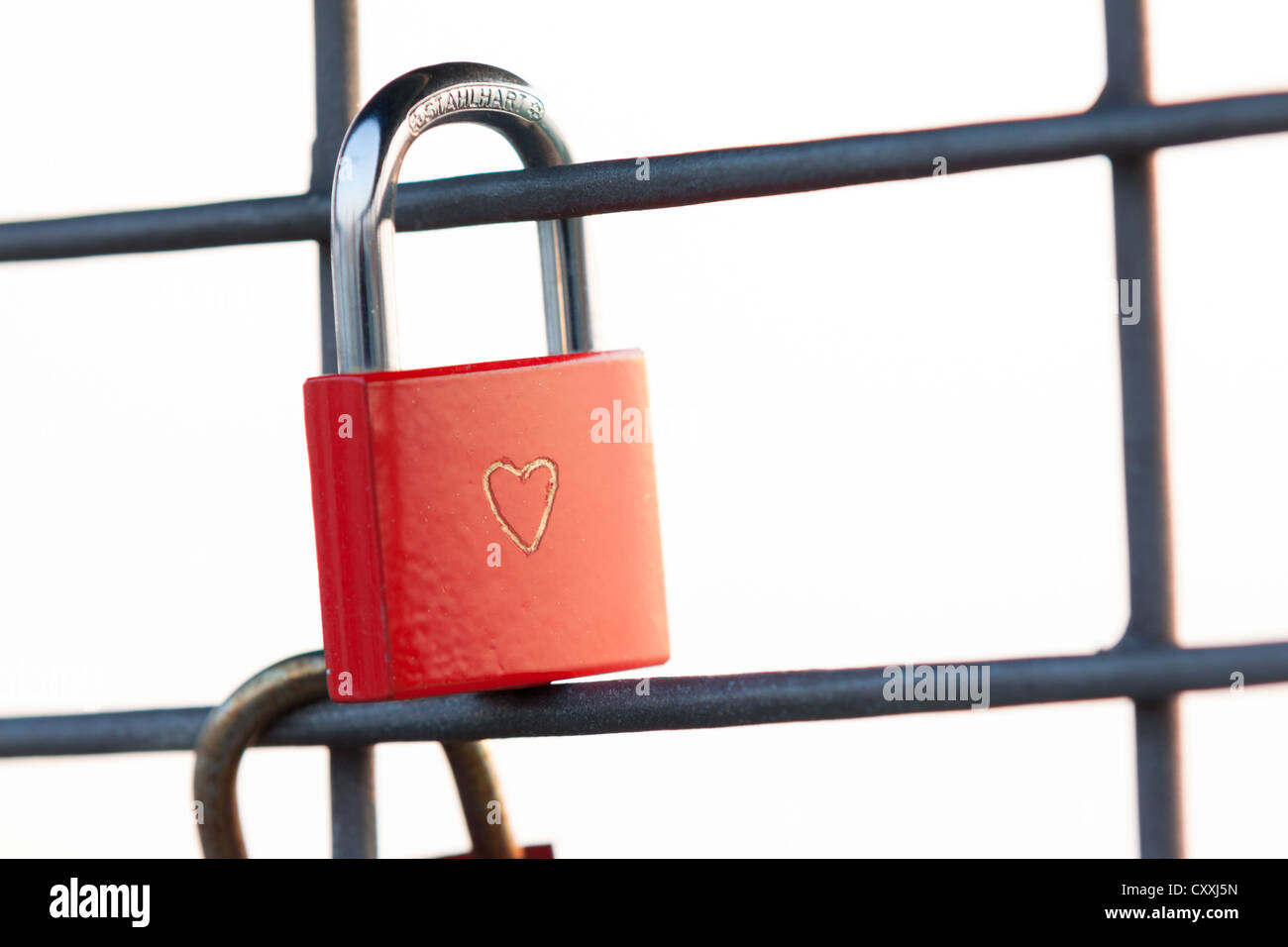 Heart for love message Cut Out Stock Images & Pictures - Alamy