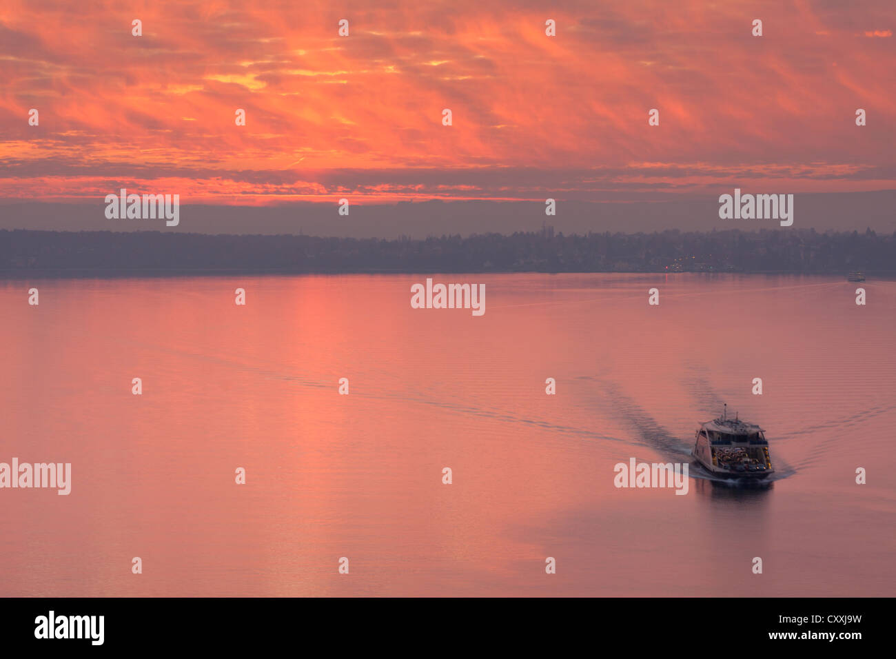 Meersburg constance ferry constance lake constance hi-res stock ...
