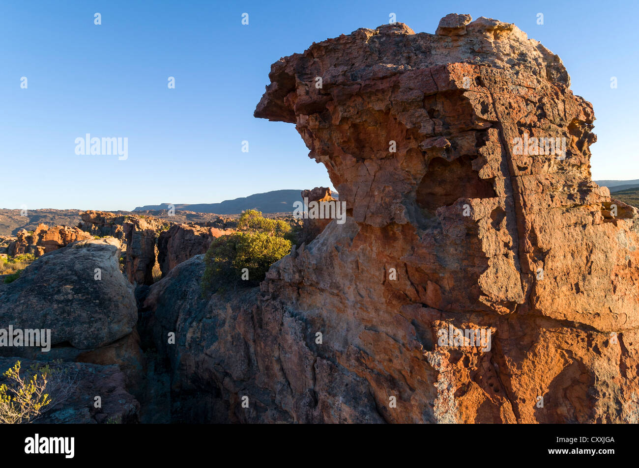 Rock formations, Cederberg mountains, Western Cape, South Africa ...