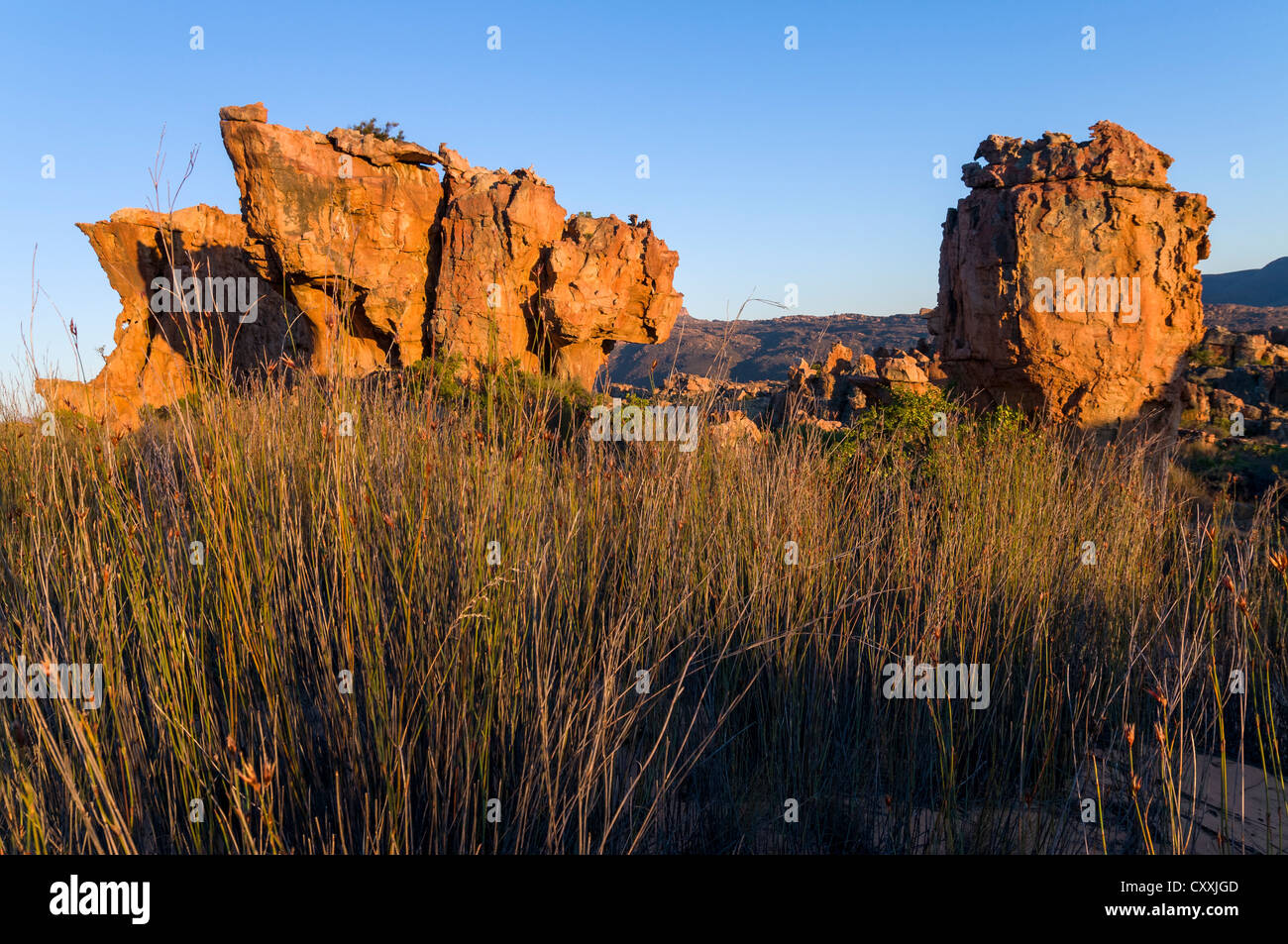 Rock formations, Cederberg mountains, Western Cape, South Africa ...