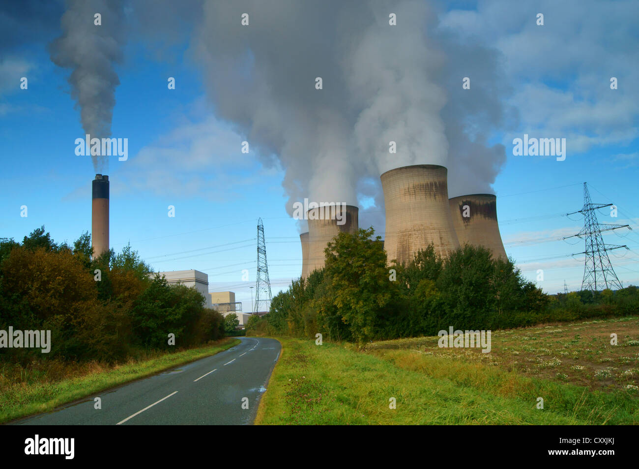 UK,North Yorkshire,Drax Power Station Stock Photo - Alamy