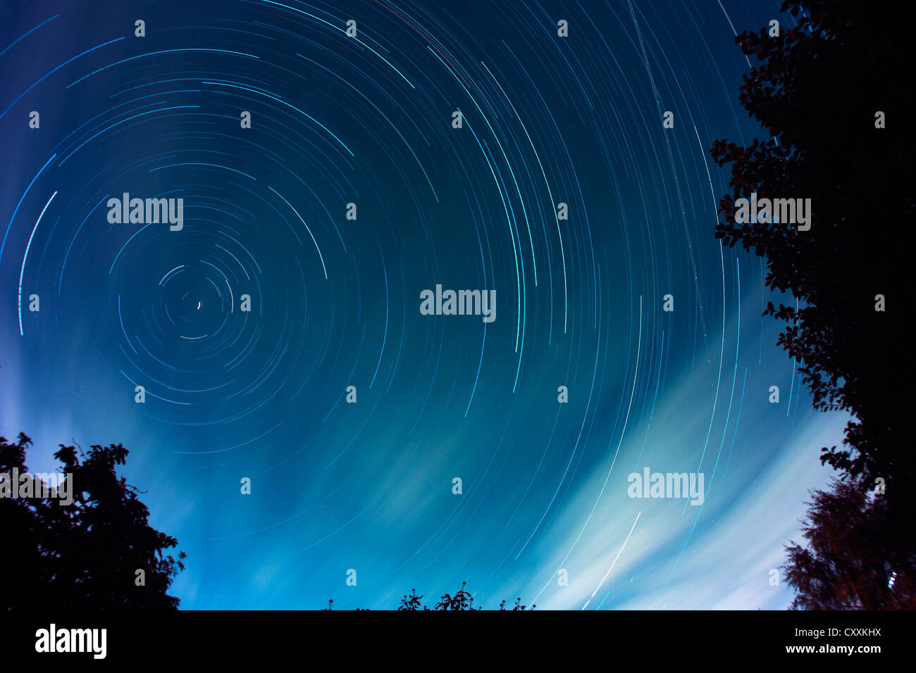 Circular movement of stars hi-res stock photography and images - Alamy