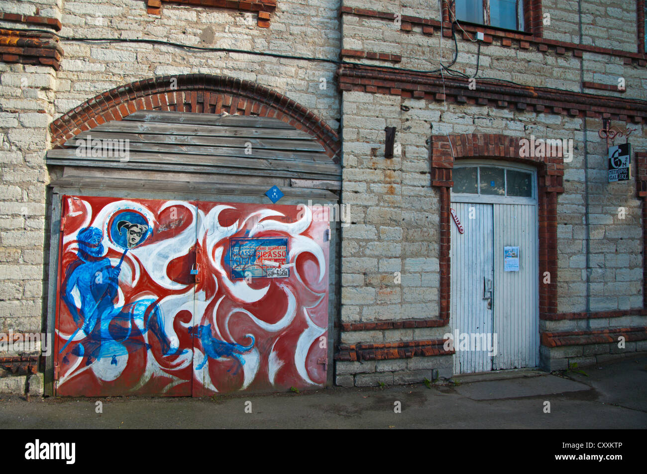 Metropol Gallery a 6 square metre art gallery Kalamaja district Tallinn ...