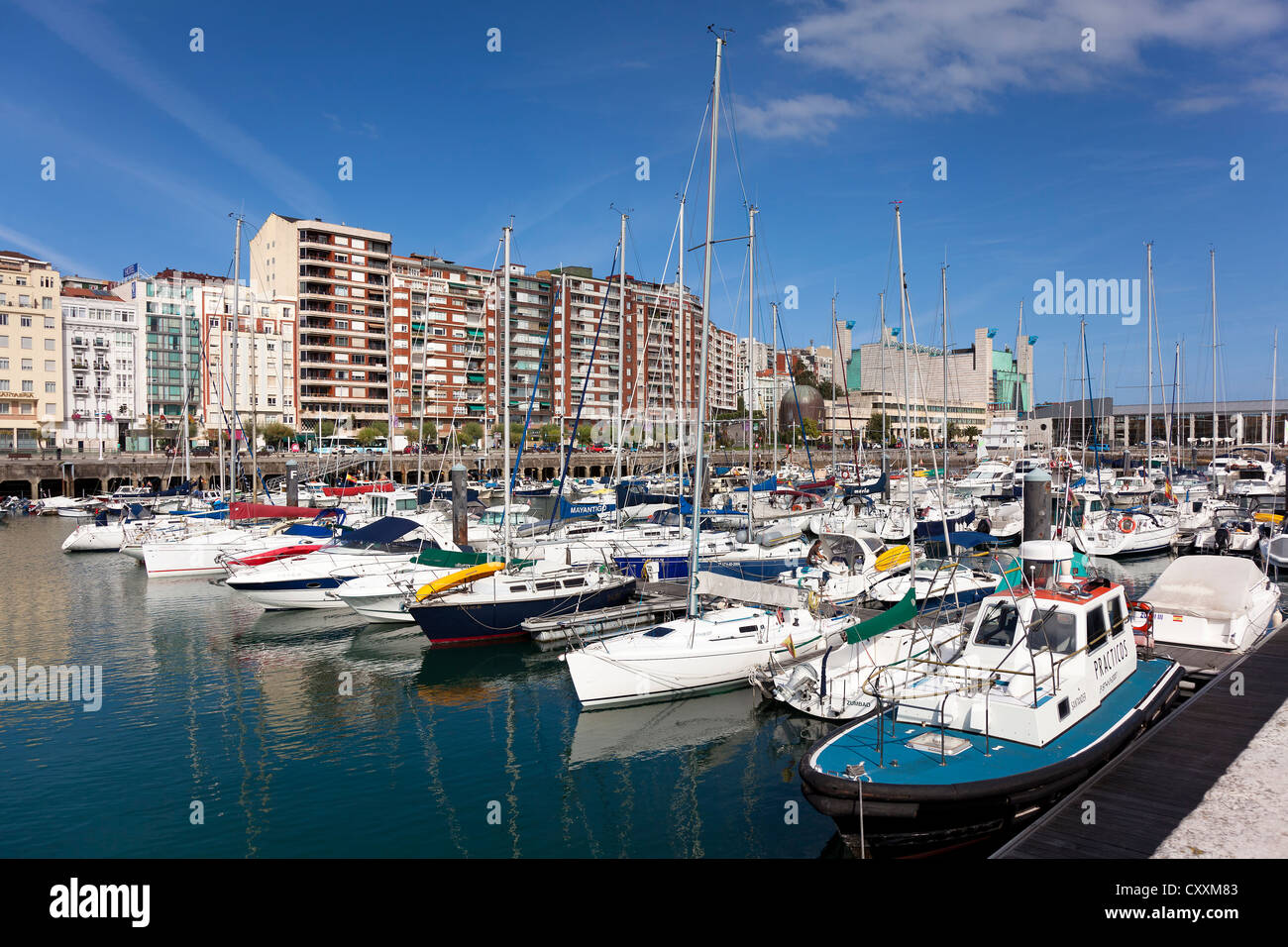 Port of Santander, Cantabria, Spain Stock Photo - Alamy