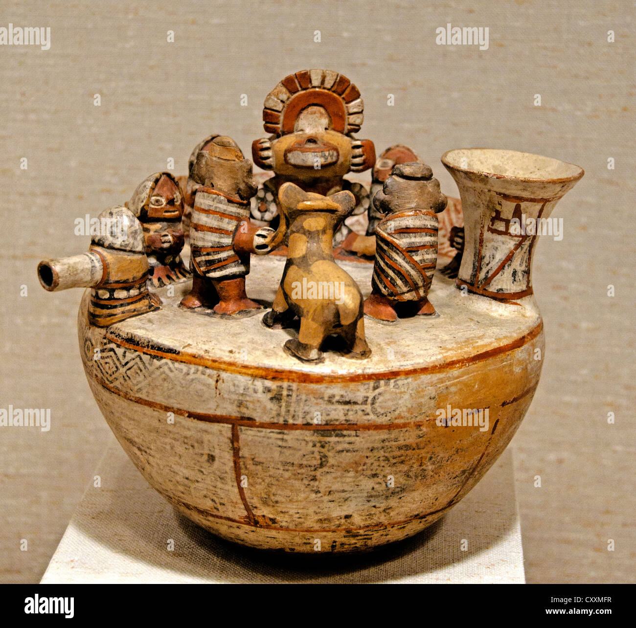 Ritual Scene Vessel 4th–7th century Peru Peruvian Recuay Ceramic ...