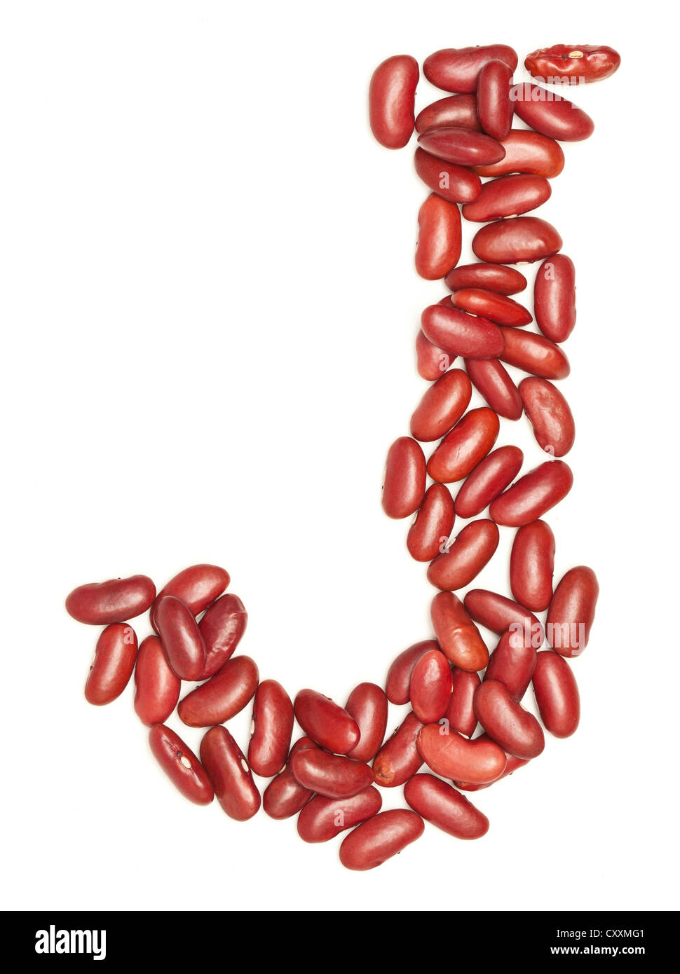 Red alphabet j hi-res stock photography and images - Alamy