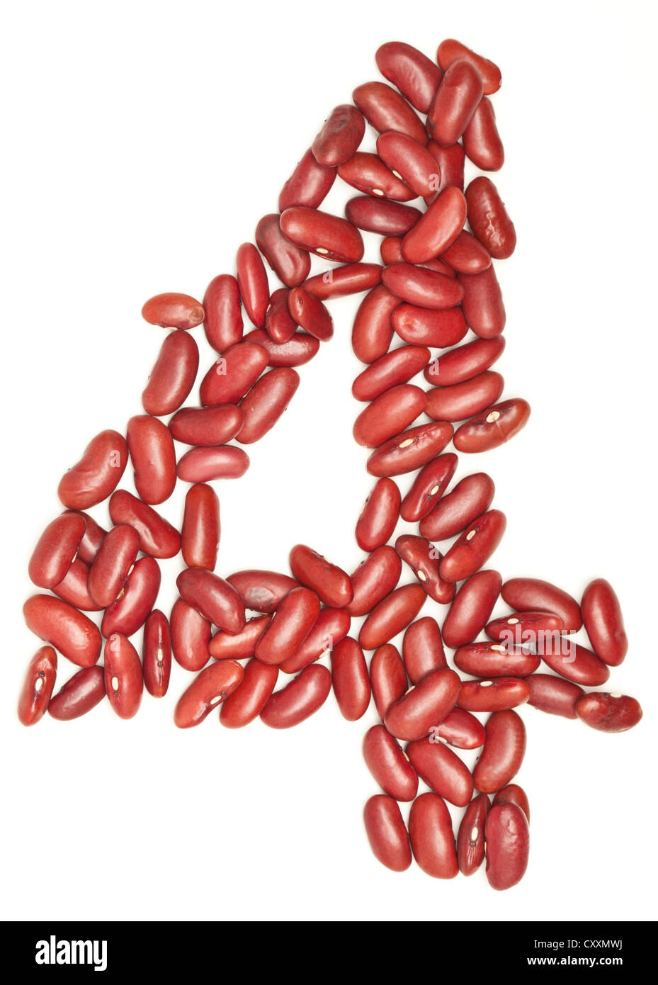 Number four and vegetables hi-res stock photography and images - Alamy