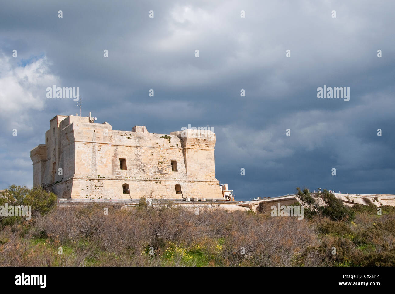 Wignacourt tower hi-res stock photography and images - Alamy
