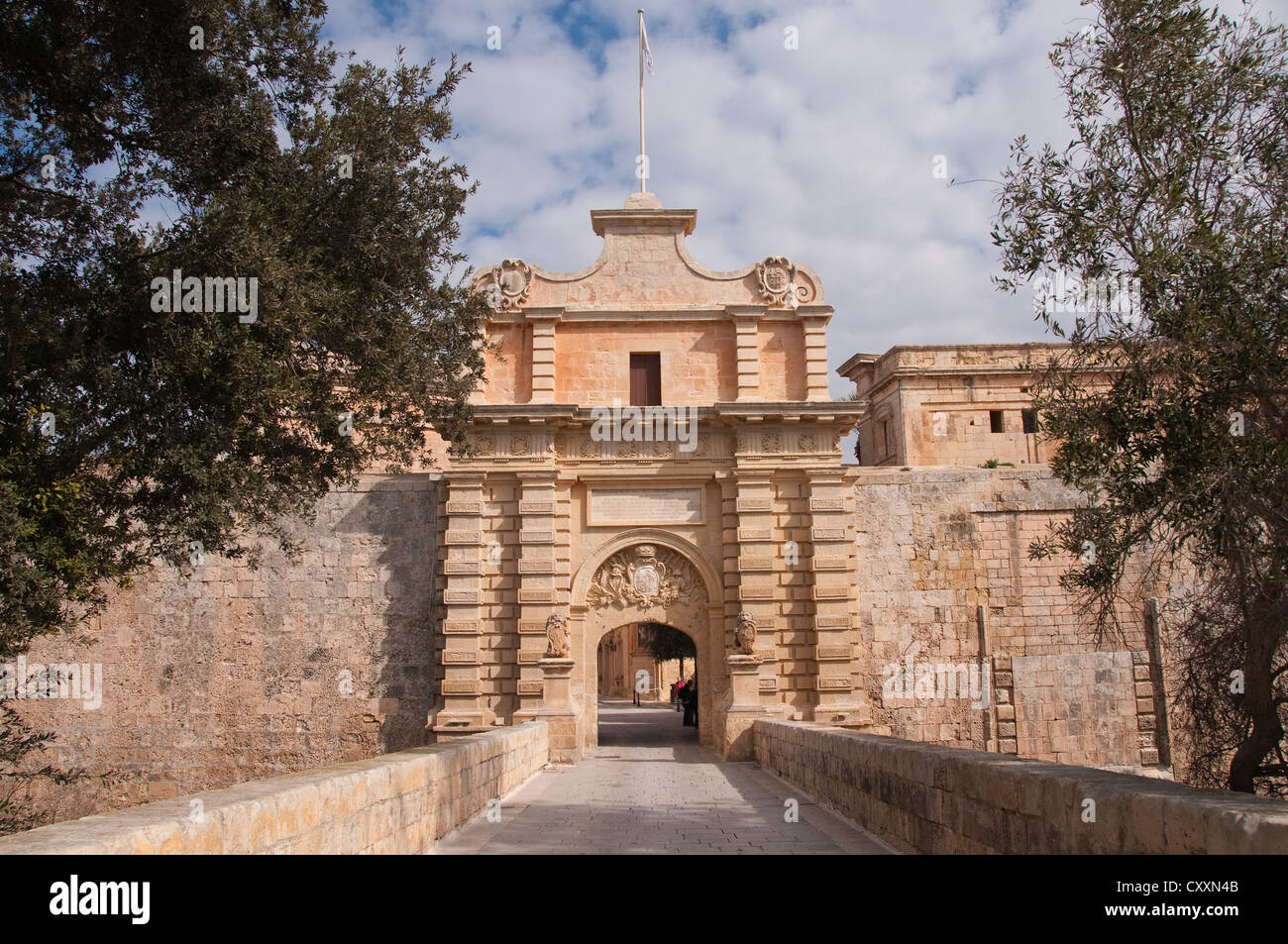 Malta Mdina Main Gate High Resolution Stock Photography and Images - Alamy