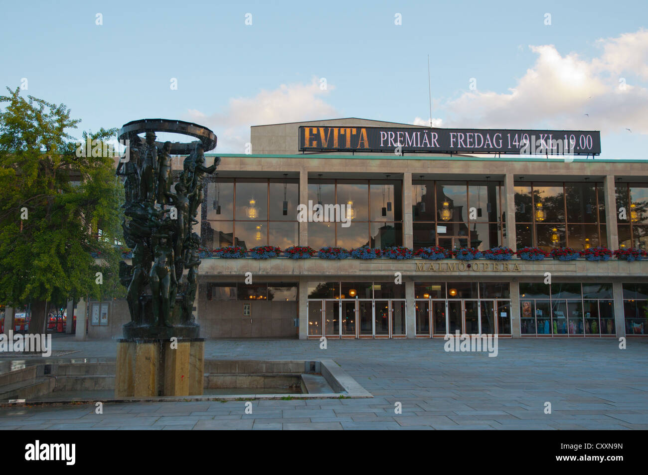Opera house Malmö city Skåne county Sweden Europe Stock Photo - Alamy