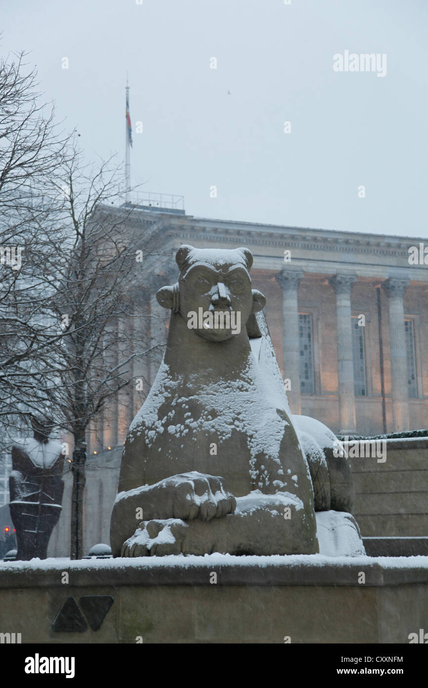 Birmingham winter storm hi-res stock photography and images - Alamy
